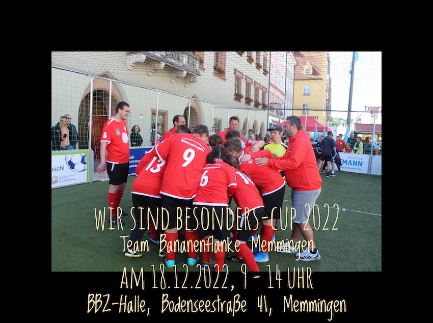 "Wir sind Besonders-Cup 2022" in der BBZ-Halle
