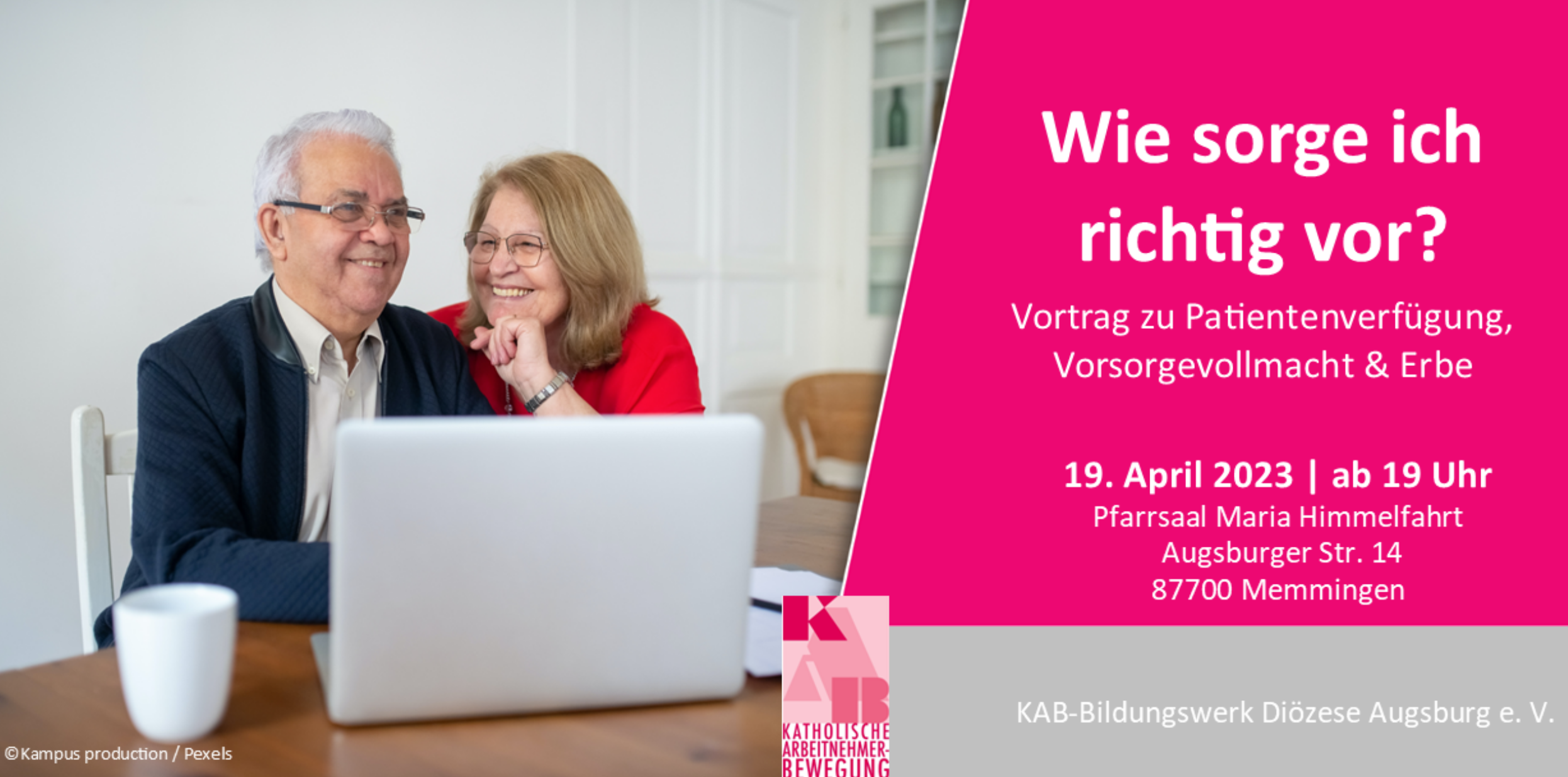 Wie sorge ich richtig vor?