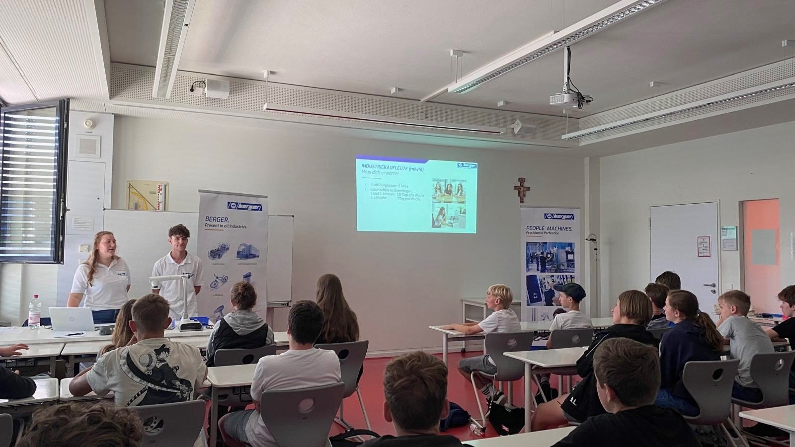 In die Lehre bei Berger